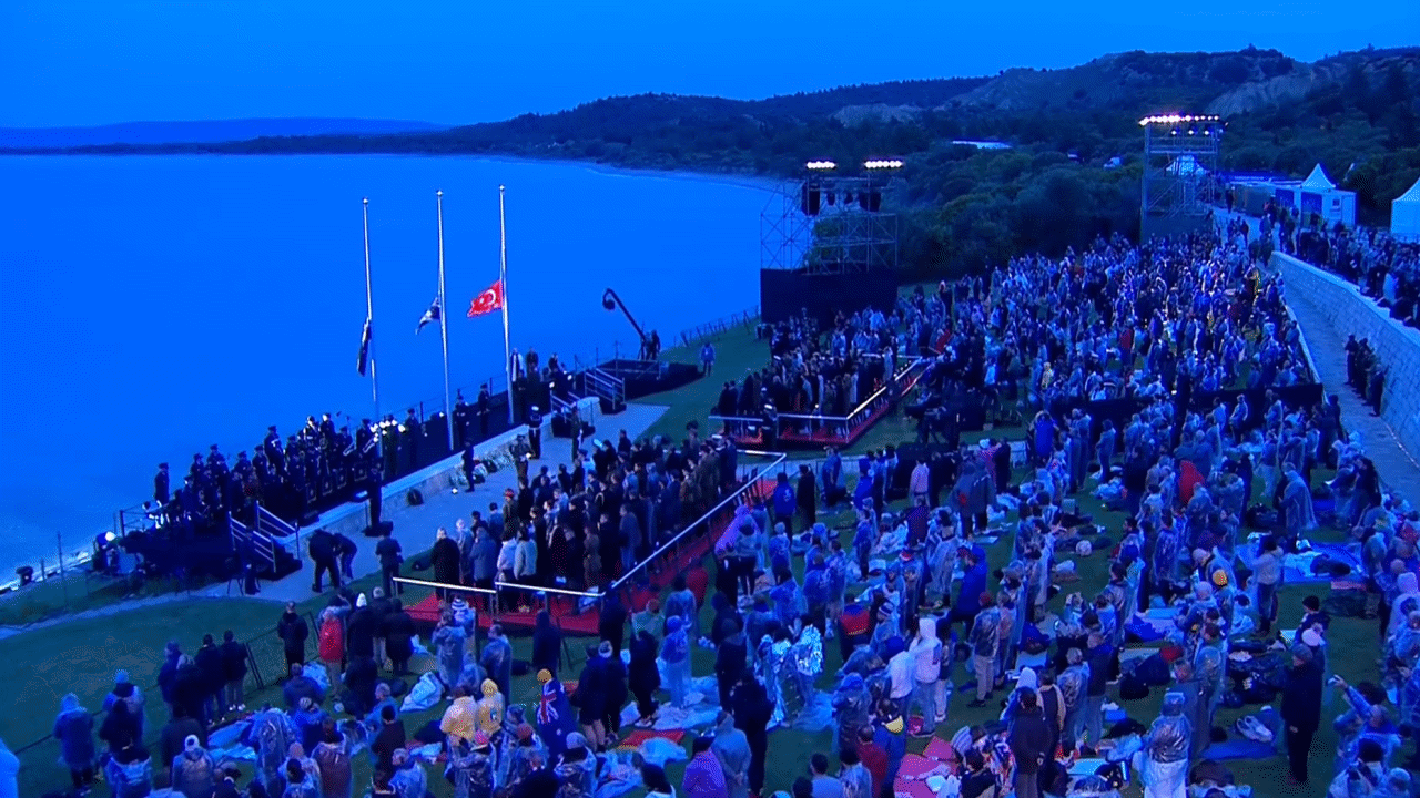 Gallipoli Dawn Service - The Gallipoli Dawn S... - ClickView