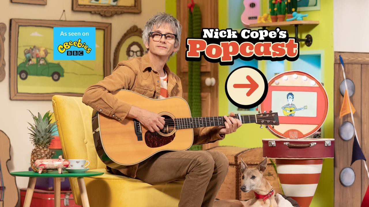 Nick Cope's Popcast - Airs 8:25 AM 24 May 2023 on Cbeebies HD - ClickView