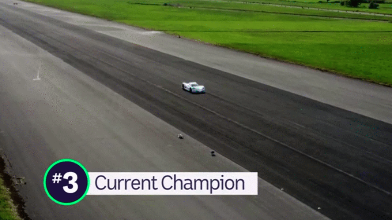 Fastest Electric Car - And finally, to the wo... - ClickView