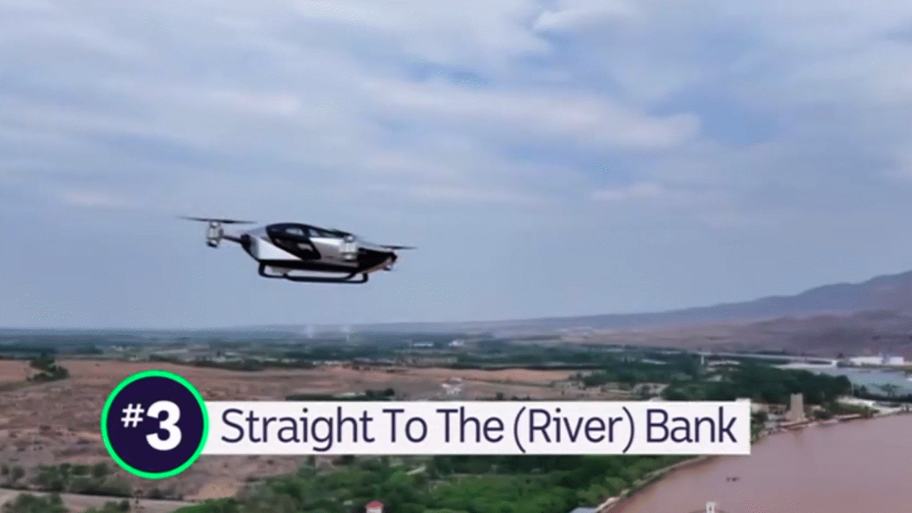 Flying Car - And finally, to a flying car in... - ClickView