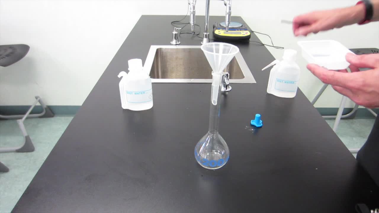 Making a Standard Solution - In this video Mr... - ClickView