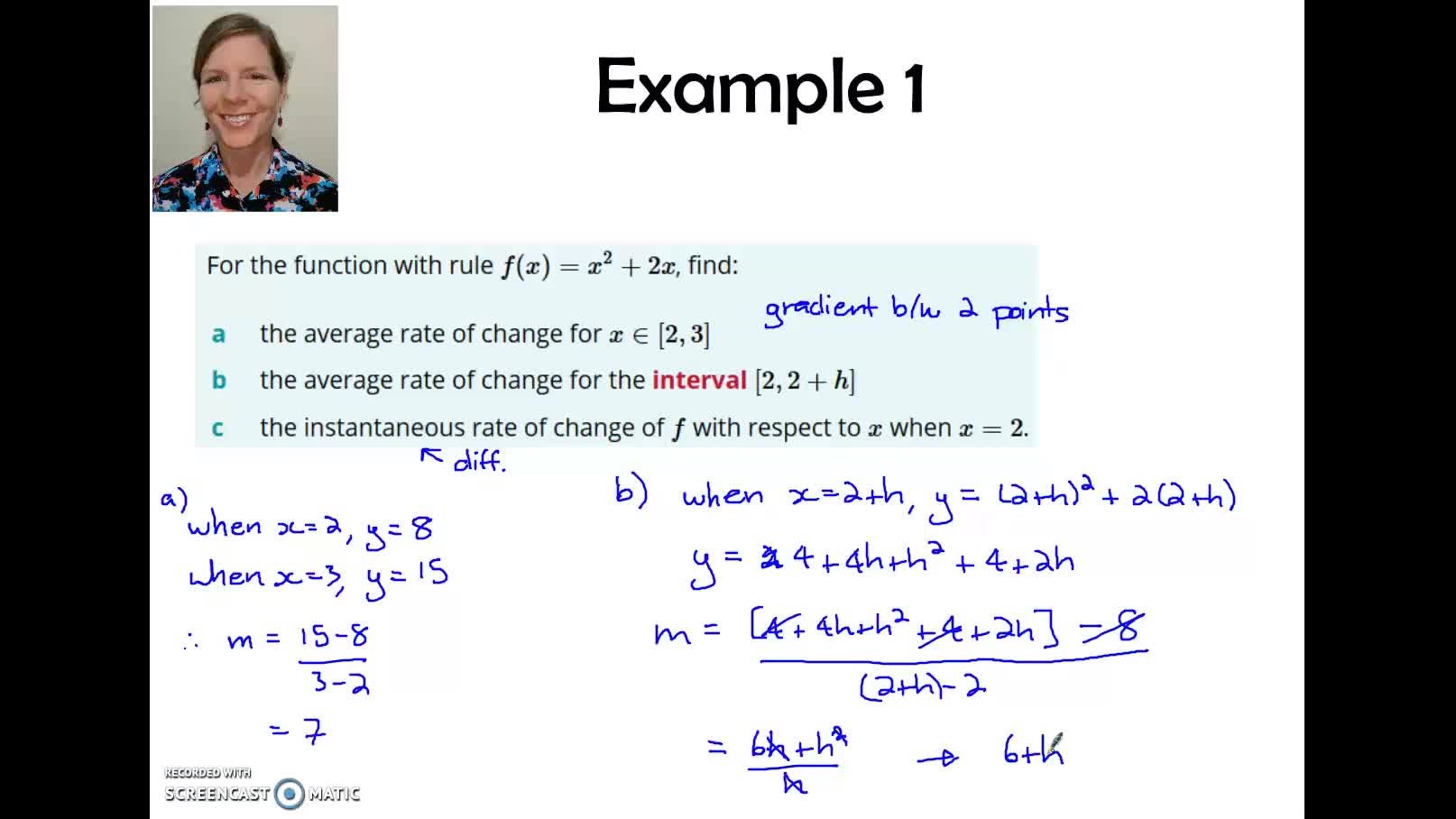 Rates of Change - Applications of calculus to... - ClickView