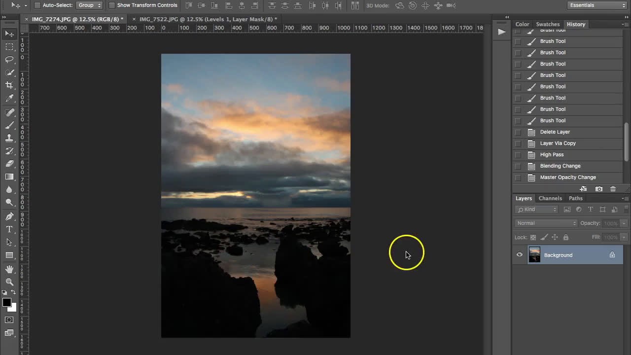 Photoshop: Gradient Mask - This video demonst... - ClickView