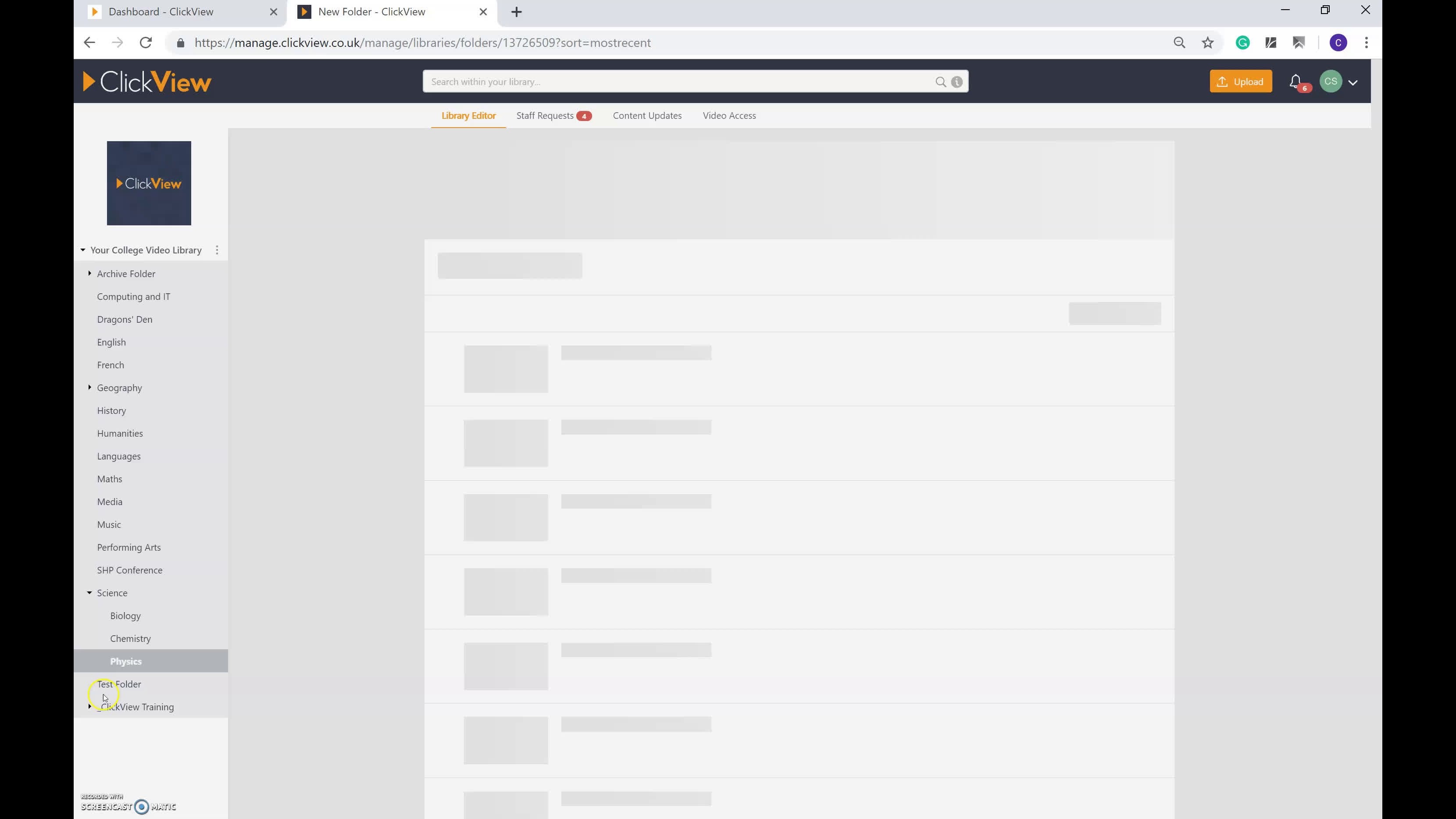 How to Manage Folders in Library Editor - A... - ClickView
