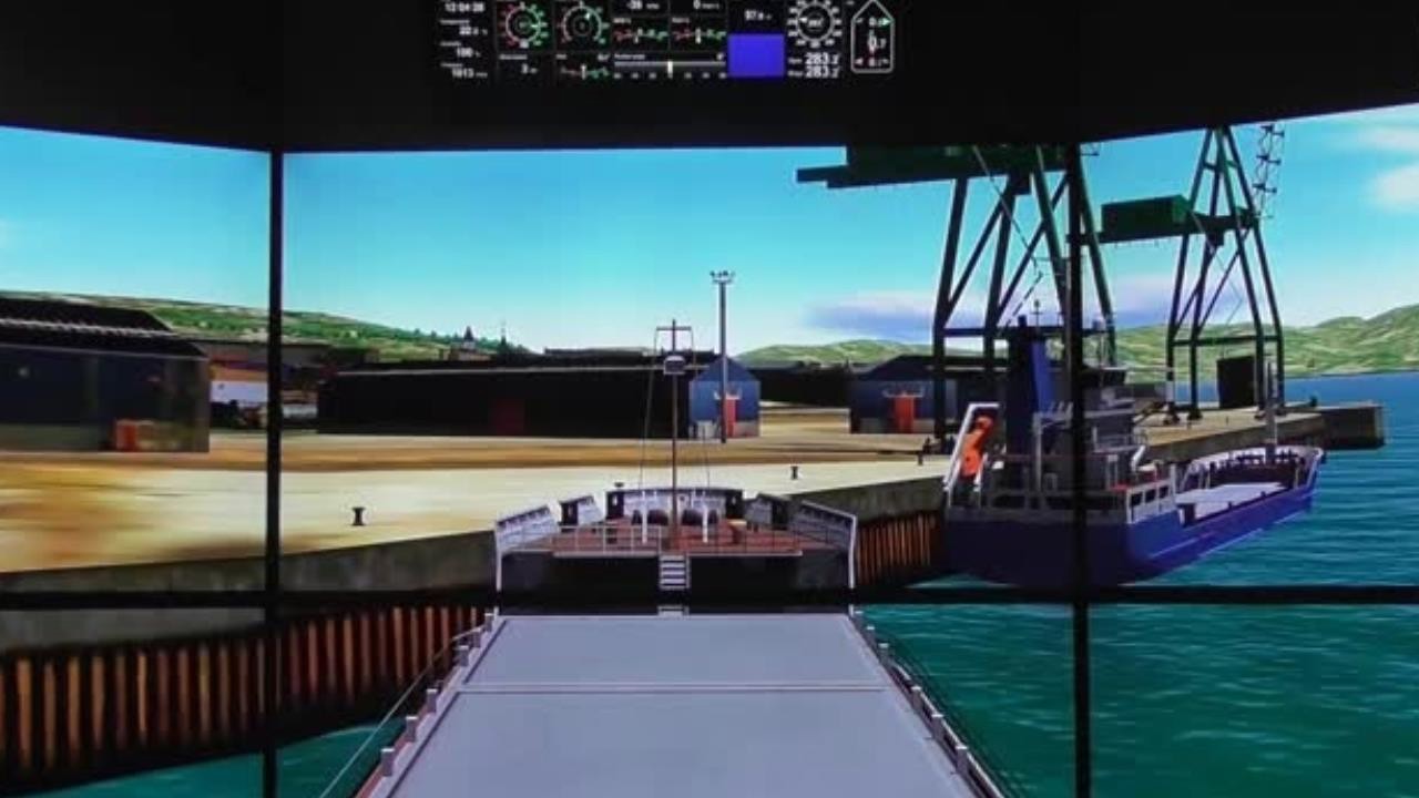 Ship Handling: Springing Off a Berth - This v... - ClickView