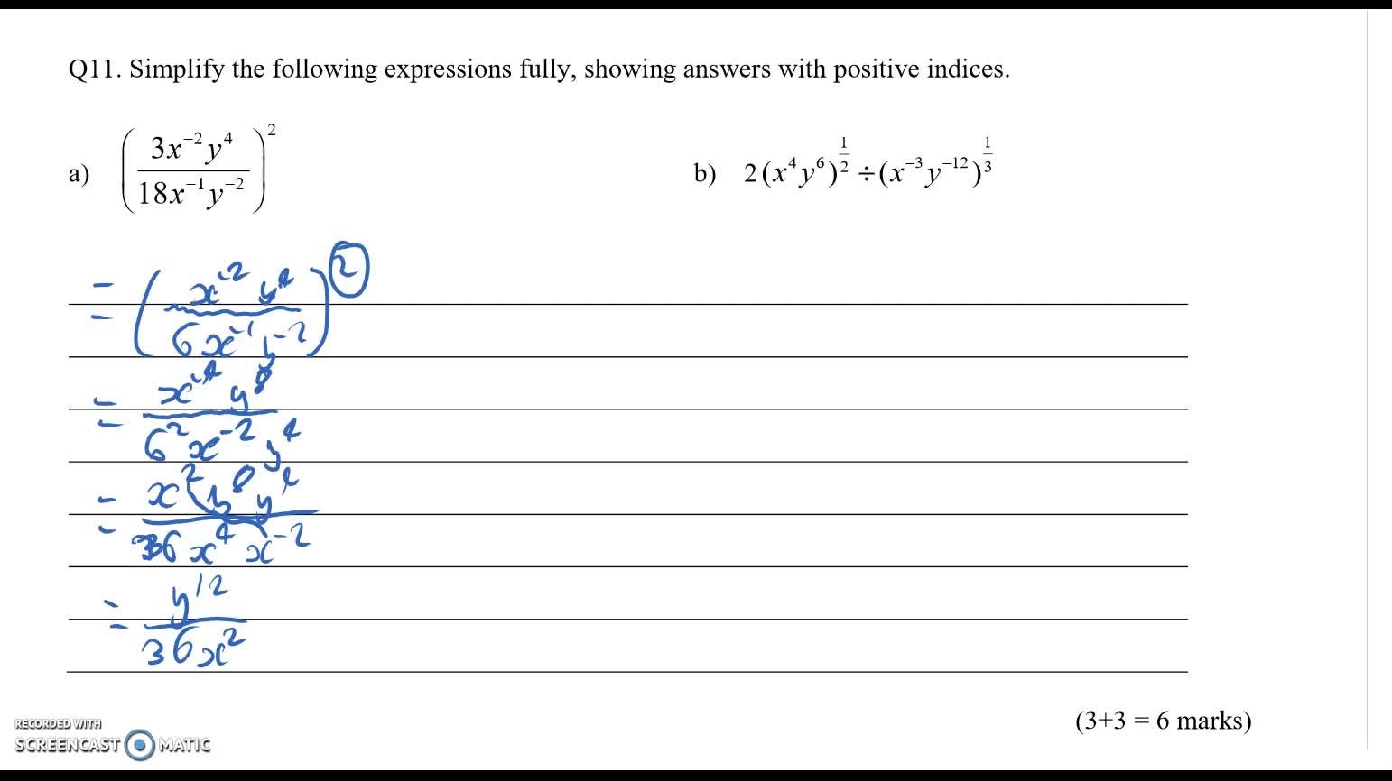 2017 P1 Q11ab - ClickView