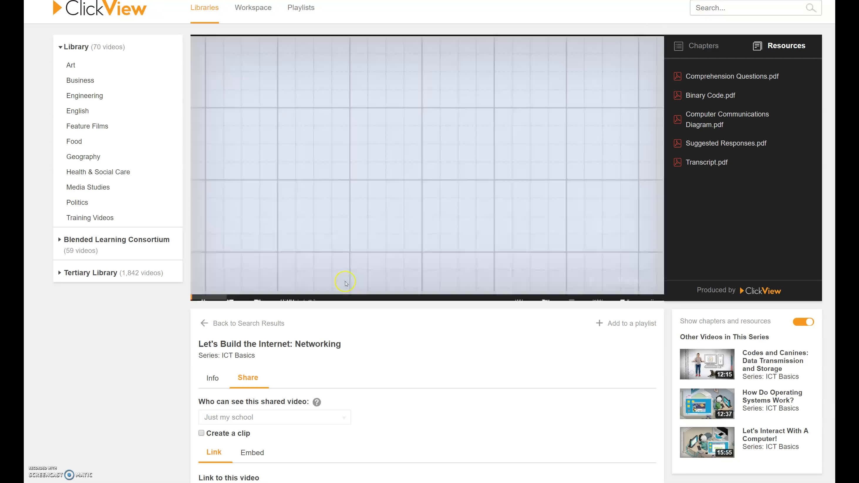 Searching ClickView for Students - This short... - ClickView