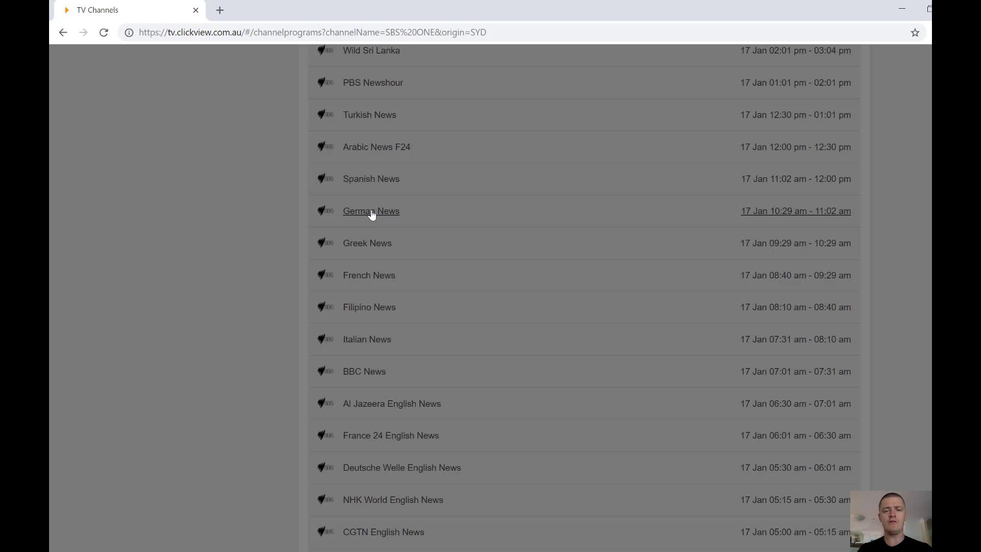 How do get a copy of a program from ClickView TV? - ClickView