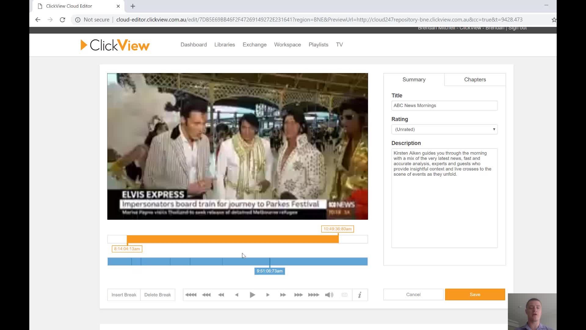 How do I use the ClickView TV cloud editor? -... - ClickView