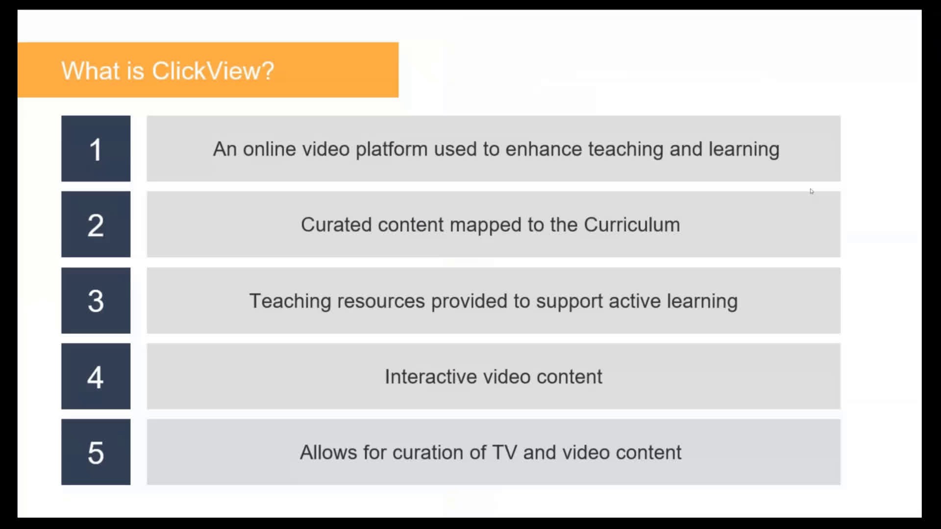 An IT Introduction to ClickView for CEO Canberra/Goulburn - ClickView
