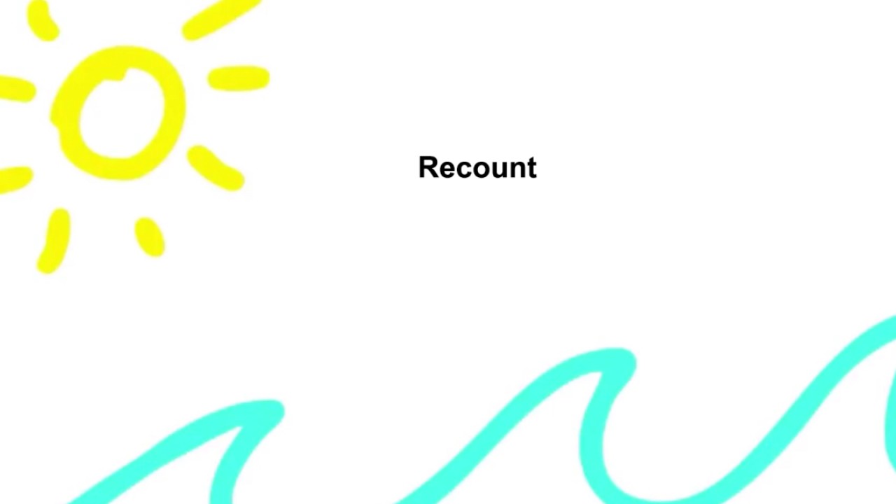 Recount - A how to guide for the genre 'Recou... - ClickView
