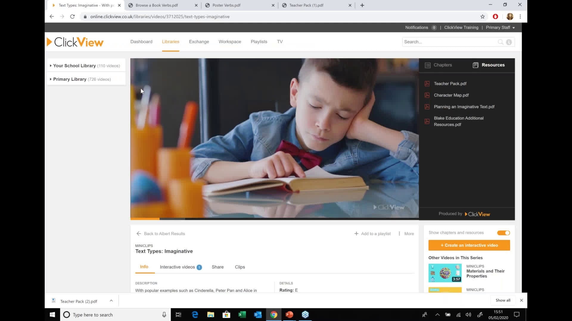 ClickView for Primary Schools Webinar February 2020 - ClickView