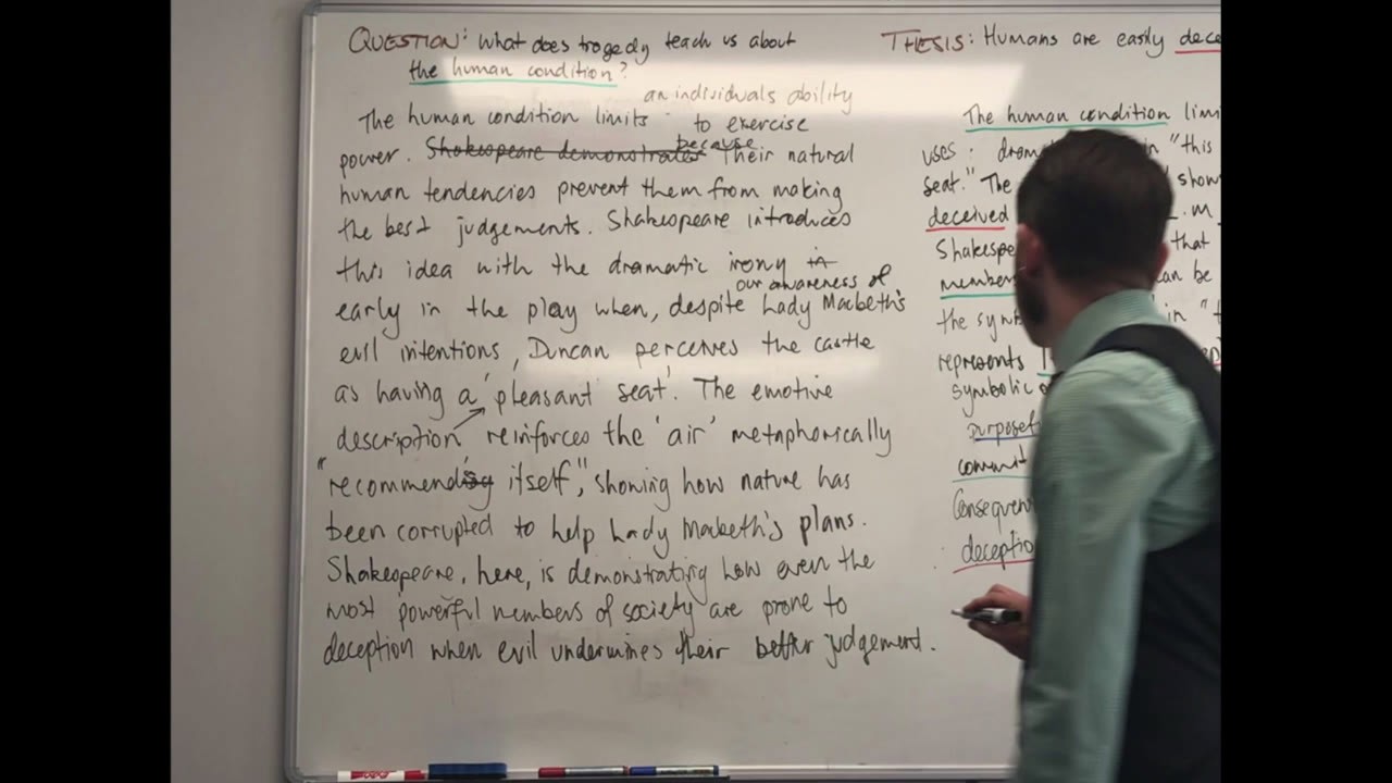 How to use the conceptual essay planner - Demonstration Part 3 ...