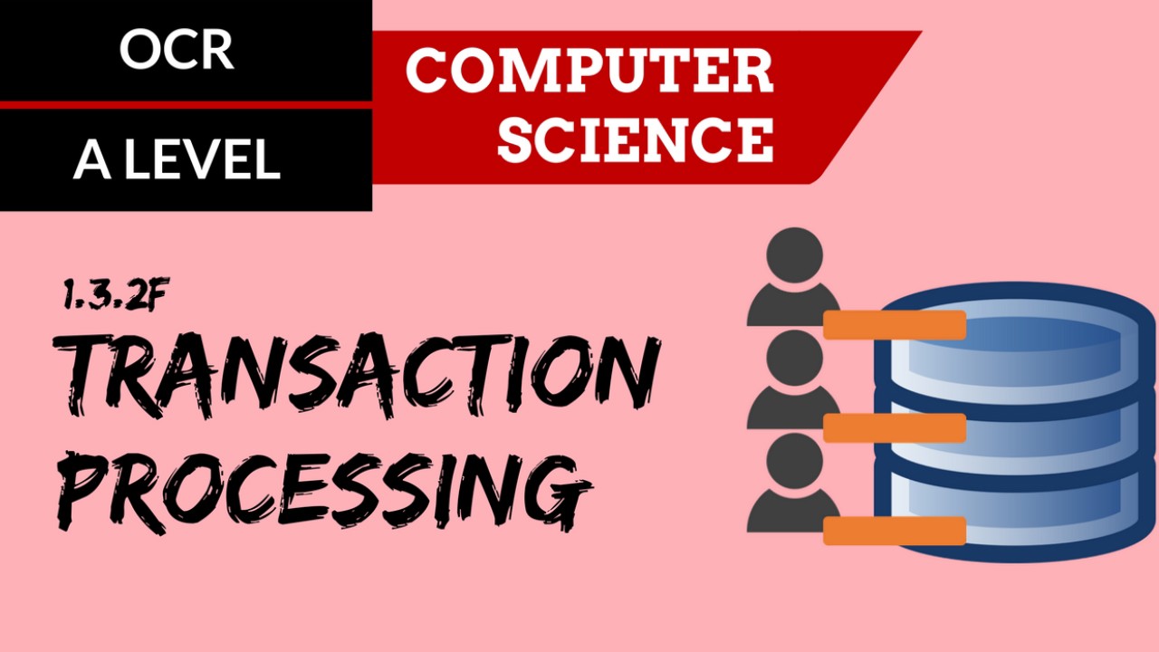 OCR A'LEVEL SLR10 Transaction Processing - In... - ClickView