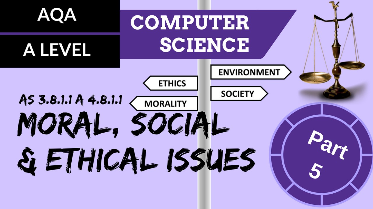 AQA A’Level SLR19 Moral, Social, Ethical Issues: Part 5 - ClickView