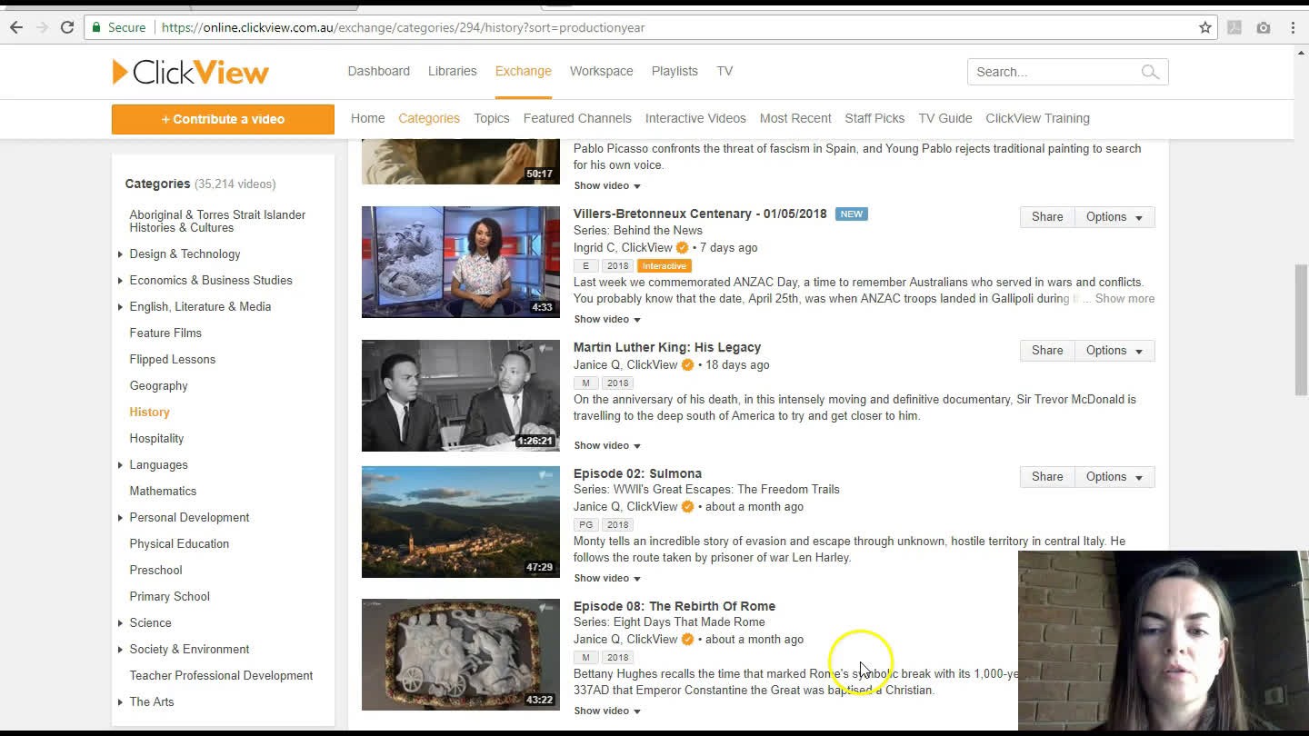 Exchange to Playlist - This video shows how t... - ClickView