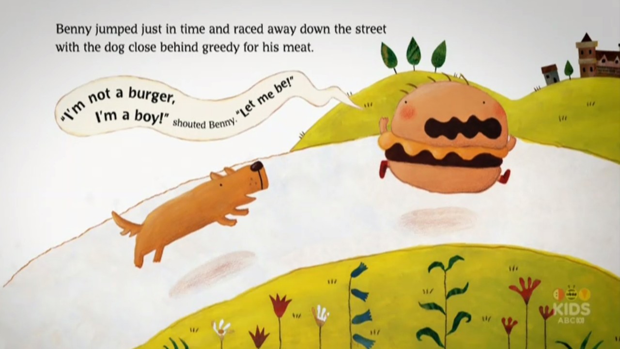Burger Boy by Alan Durant - Johnny Vegas visi... - ClickView