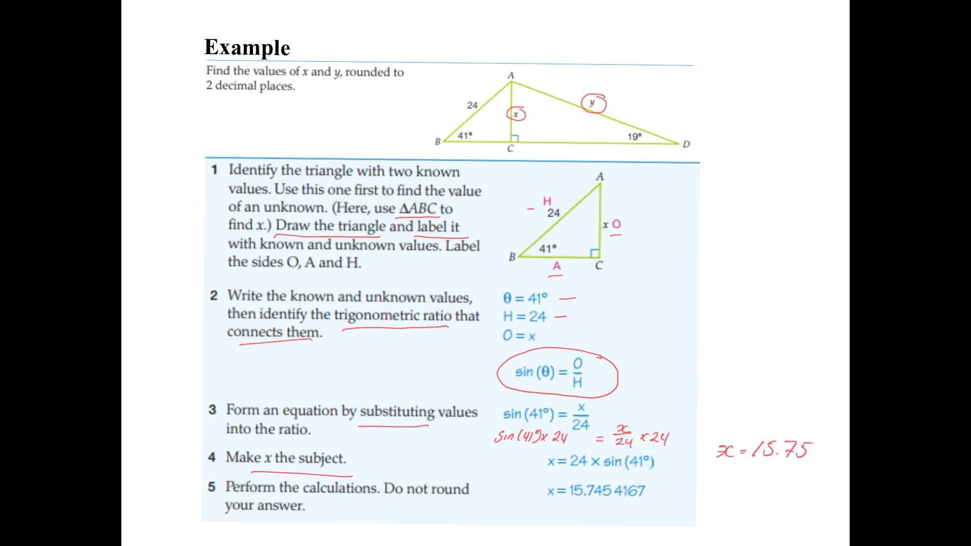 Mixed two – dimensional problems Ex 6.6 (Y10) - ClickView