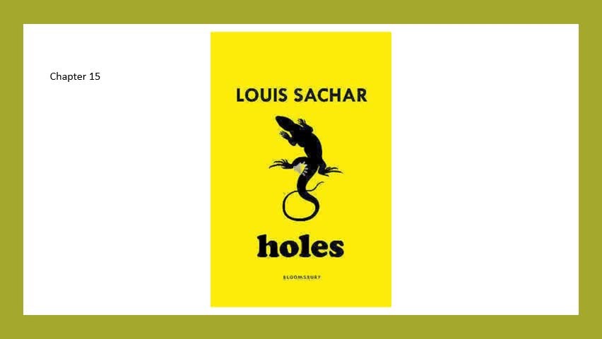 Holes Chapter 15 to Chapter 19 audio video - ClickView
