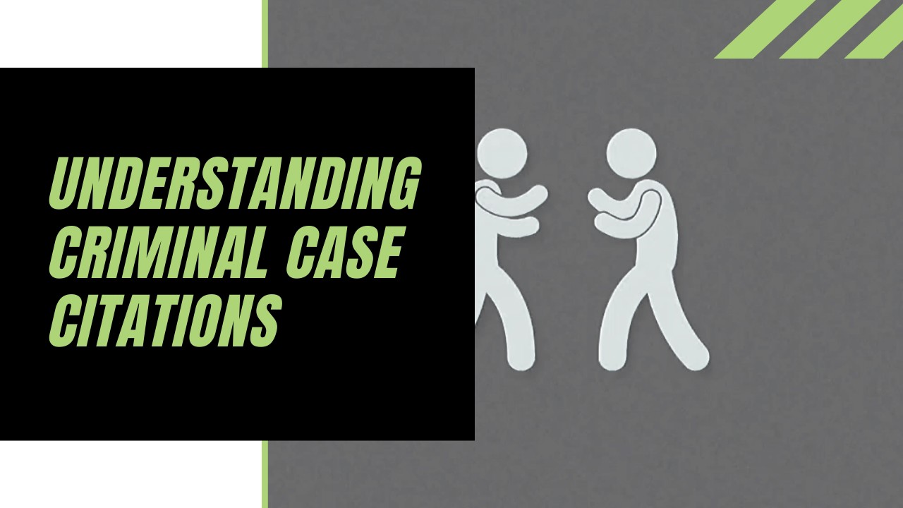 Understanding Criminal Case citations - A hel... - ClickView