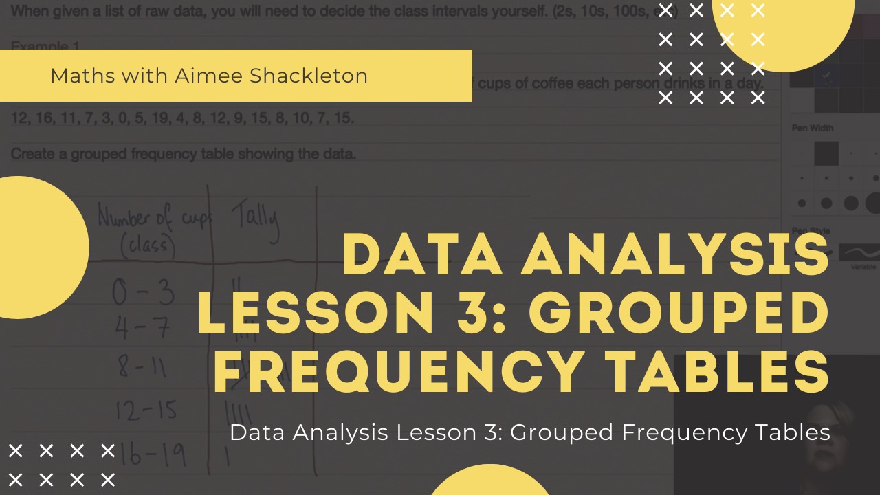 Data Analysis Lesson 3: Grouped Frequency Tables - ClickView