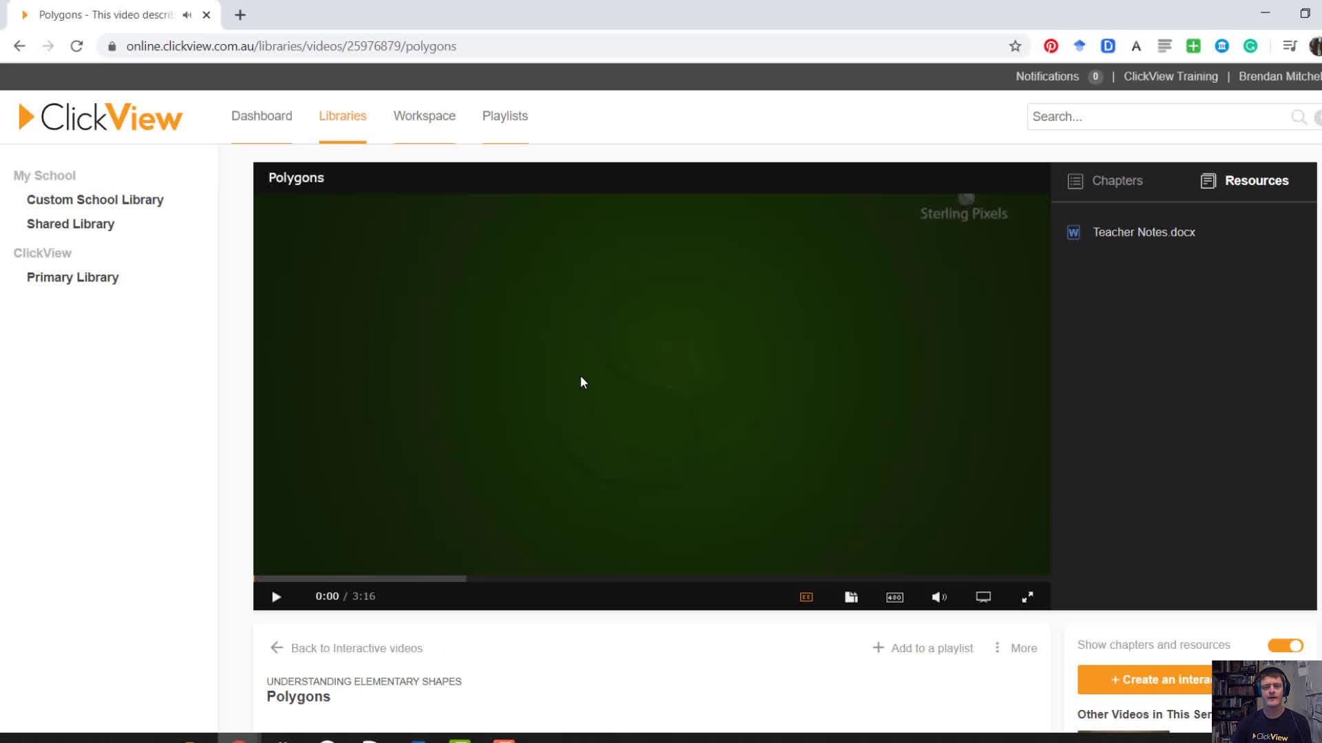 Primary - How to share interactives to your colleagues - ClickView