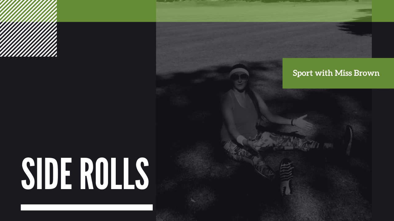 Side Rolls - Start with your legs in a V-Shap... - ClickView