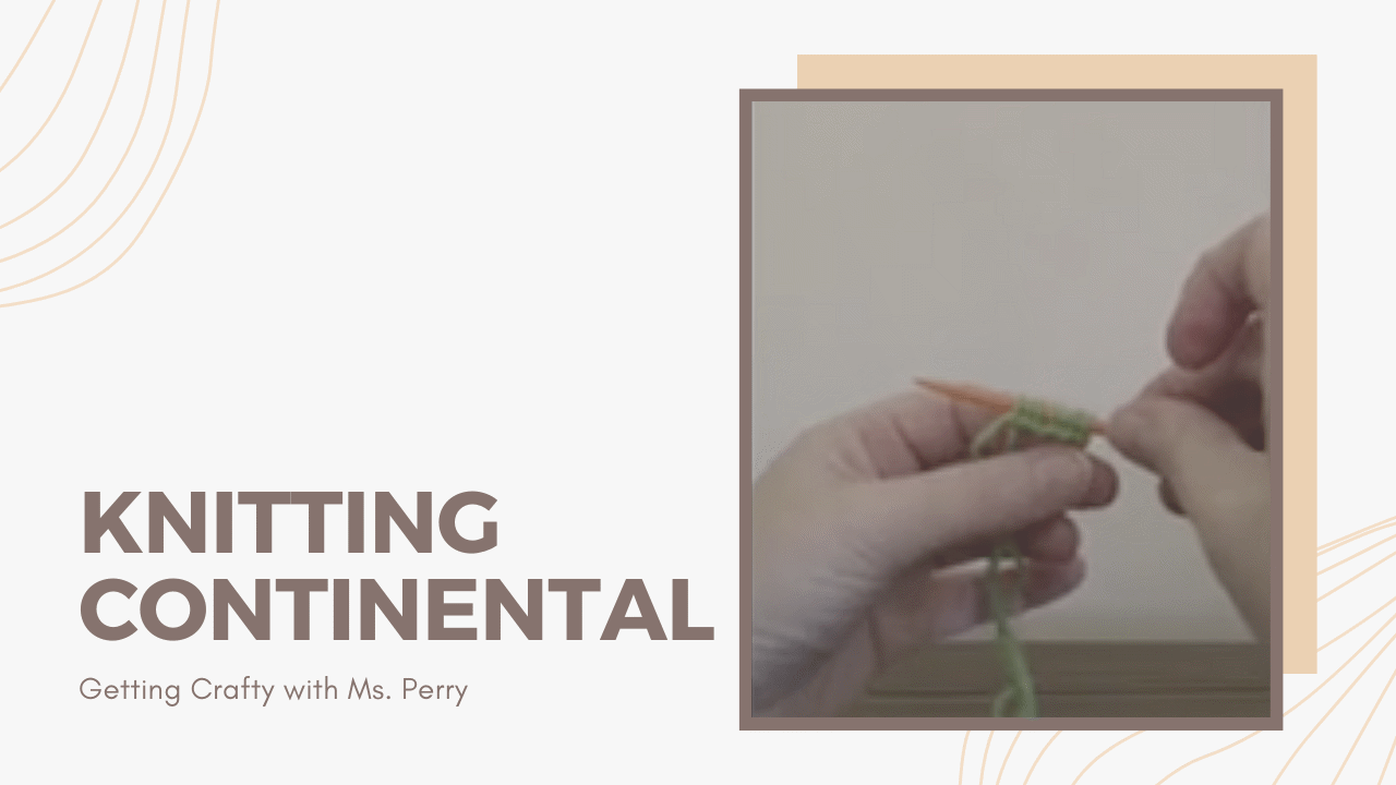 Knitting - Continental - Basic knitting techn... - ClickView