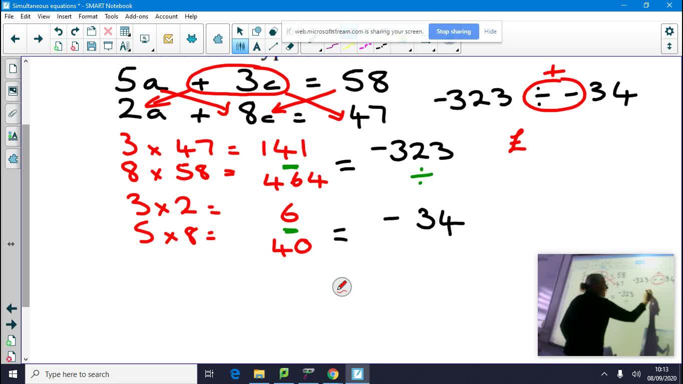 Simultaneous equations 4 - Some practice ques... - ClickView