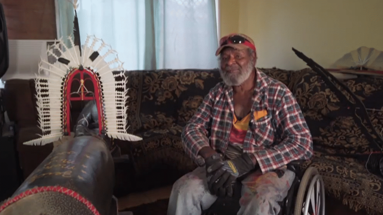 This Place: Artist - Ken Thaiday Snr. | ClickView