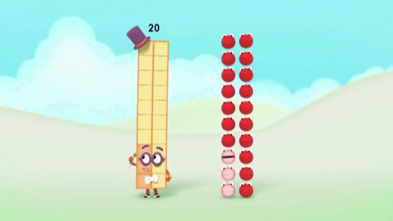 I Can Count to Twenty - The Numberblobs chall... - ClickView