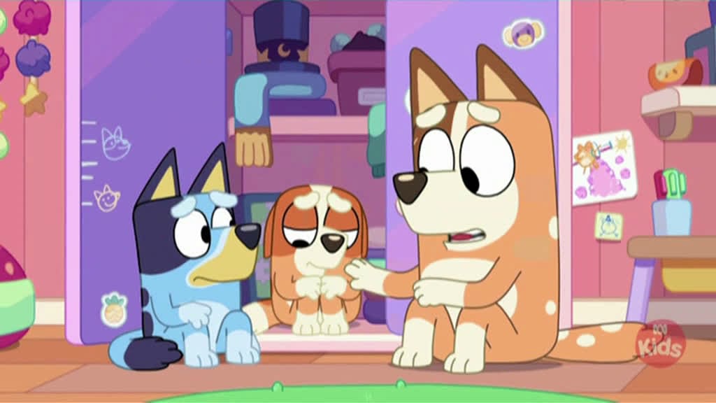 Bluey - The Show - When Bingo drops Mum's bre... - ClickView