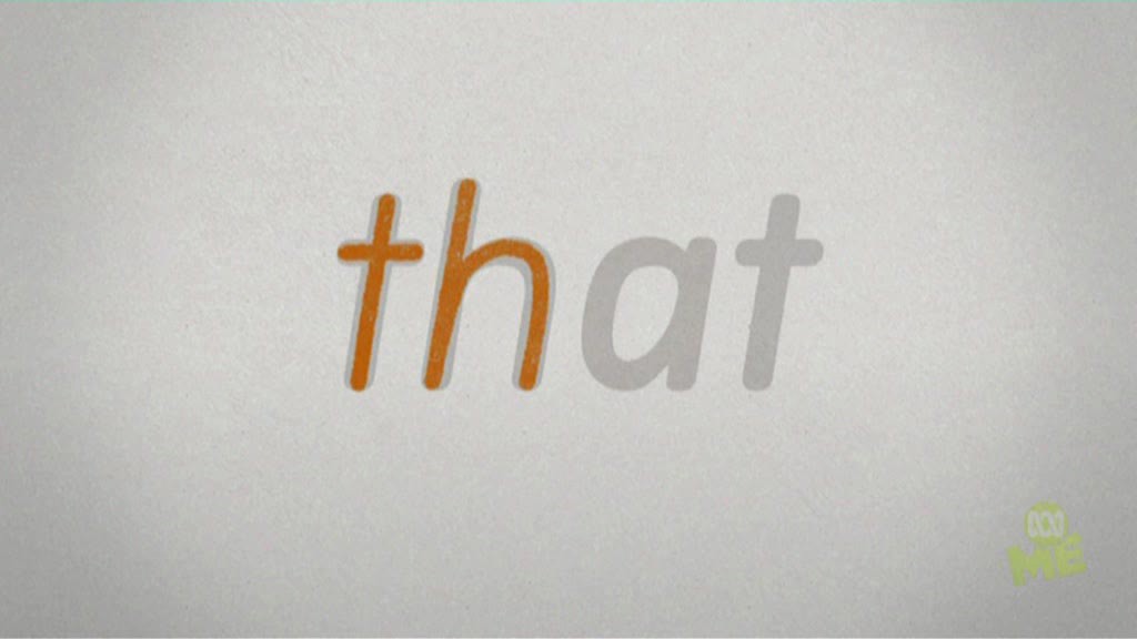 That - Learn to spell and write the word 'tha... - ClickView