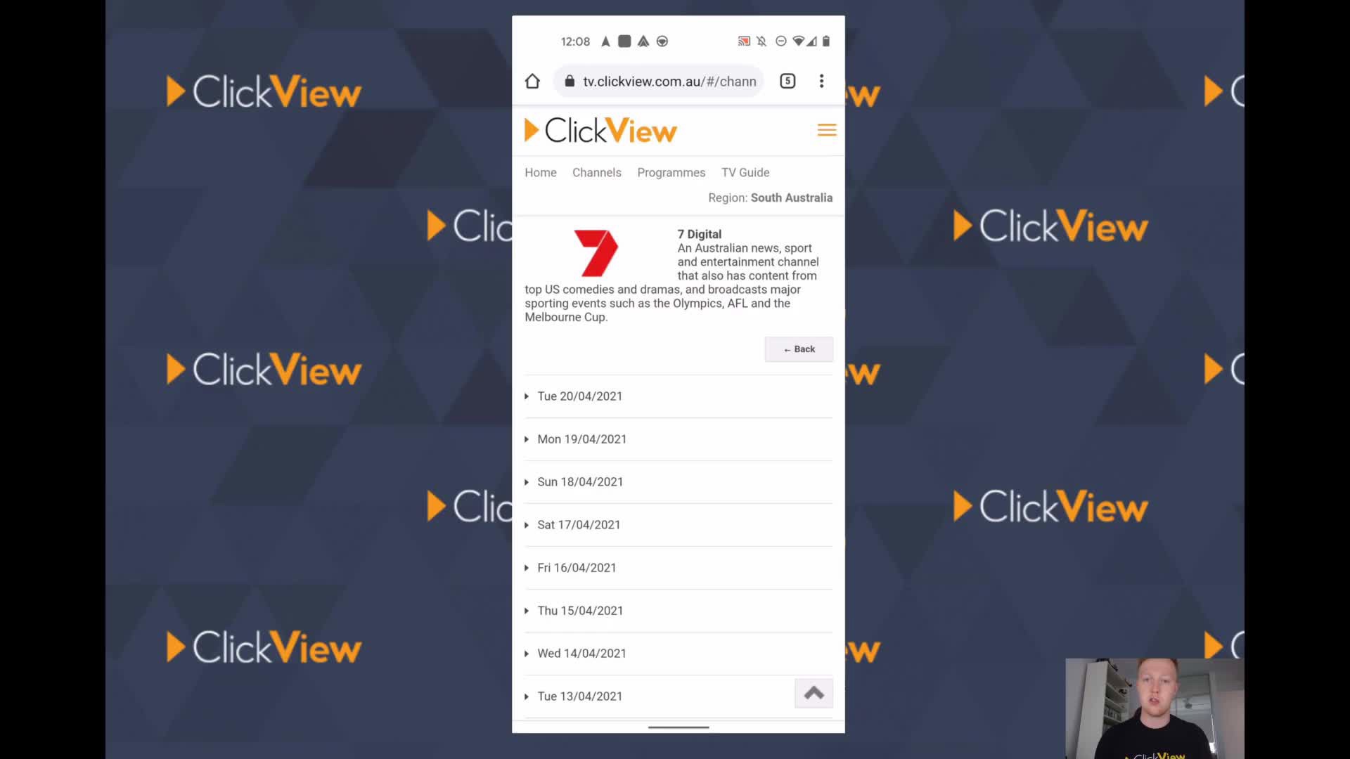 Android: How To Save TV Programs - A short Cl... - ClickView
