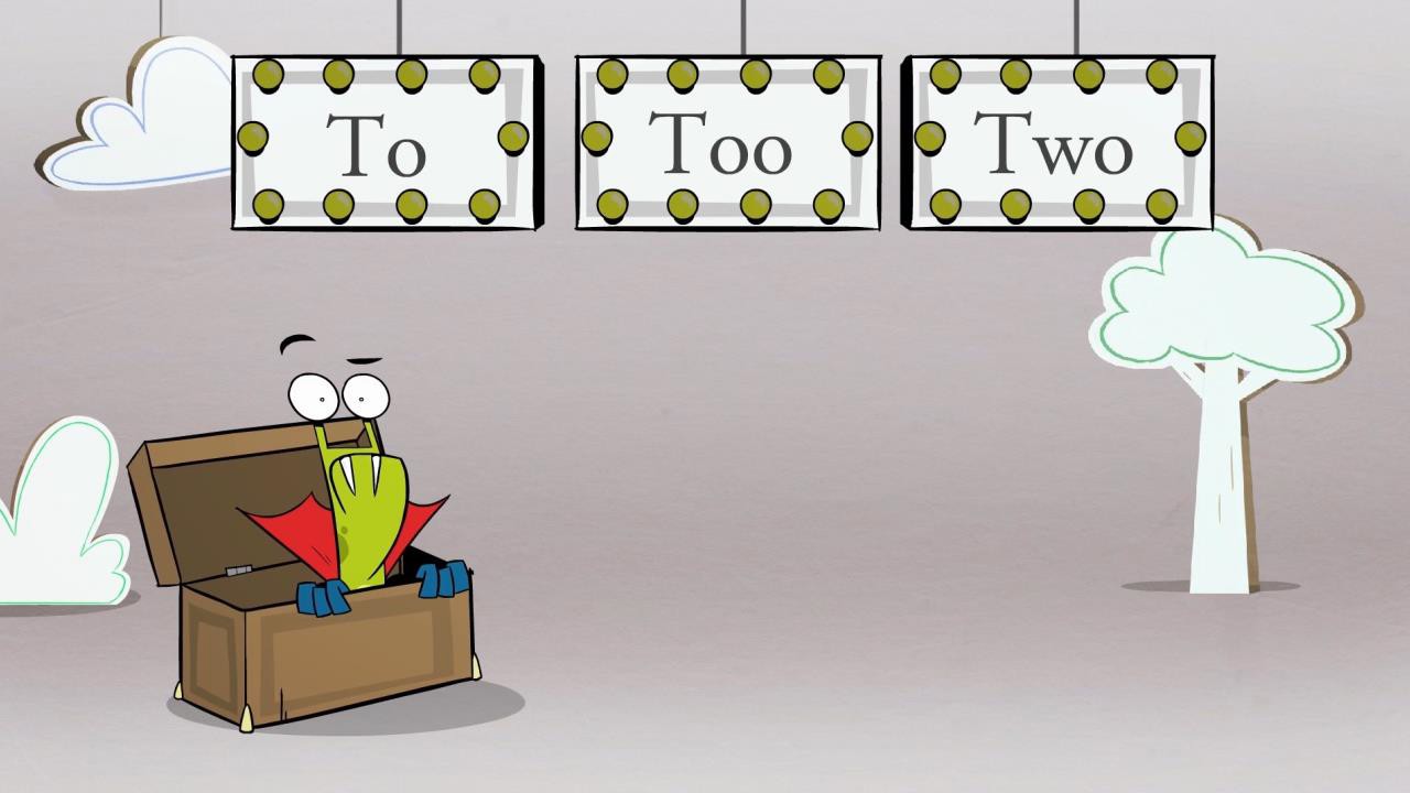 How to Use To, Too, and Two Video & Resources | ClickView
