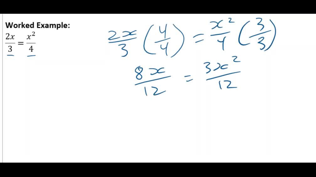 Complex Algebraic Fractions - ClickView