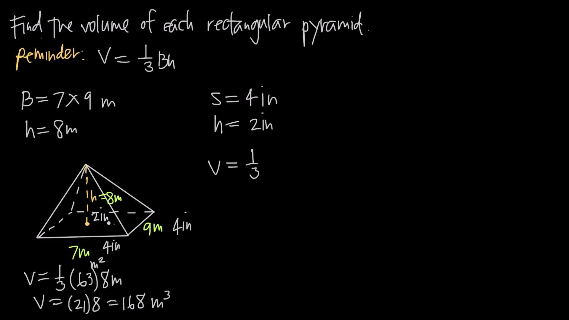 Volume of Pyramids Video & Resources | ClickView