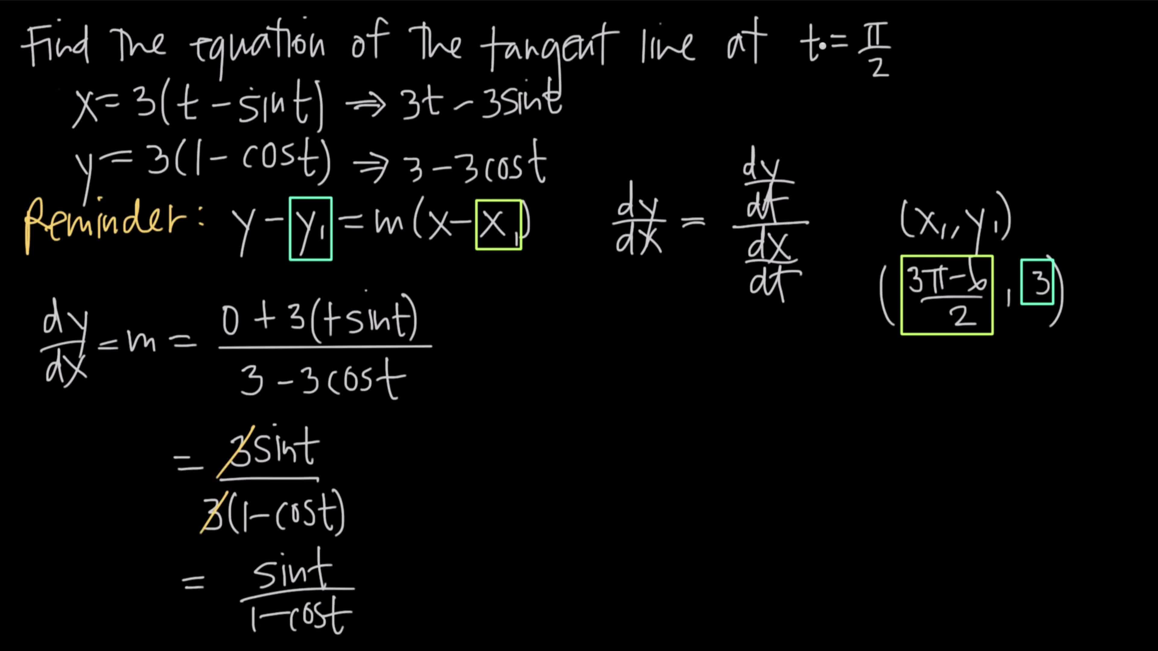 Polar And Parametric Calculus With Parametric Curves Clickview