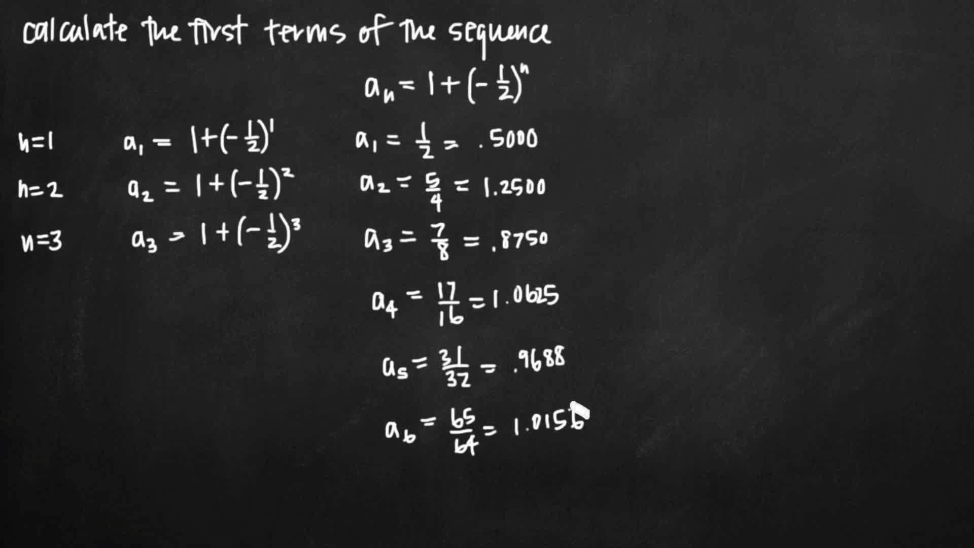 Calculating the First Terms Video & Resources | ClickView