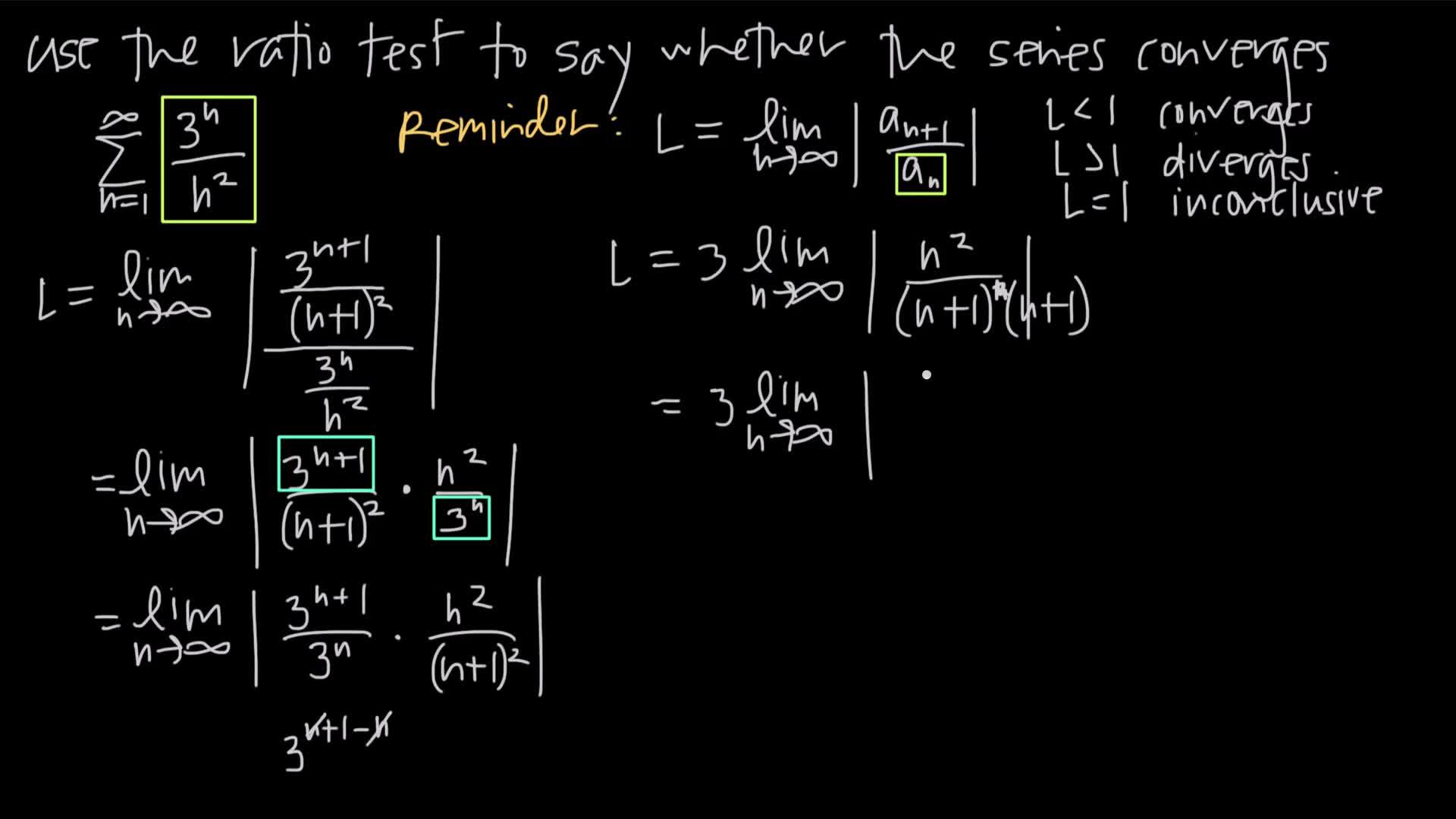 Sequences & Series: Ratio and Root Tests | ClickView