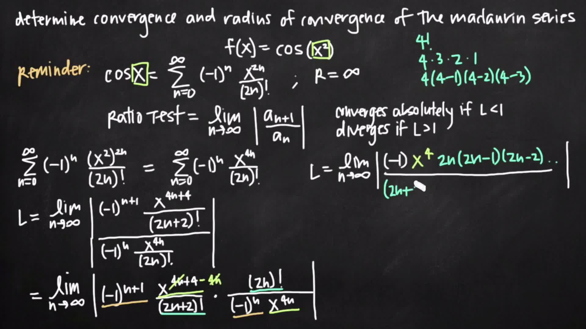 Sequences & Series: Maclaurin Series | ClickView
