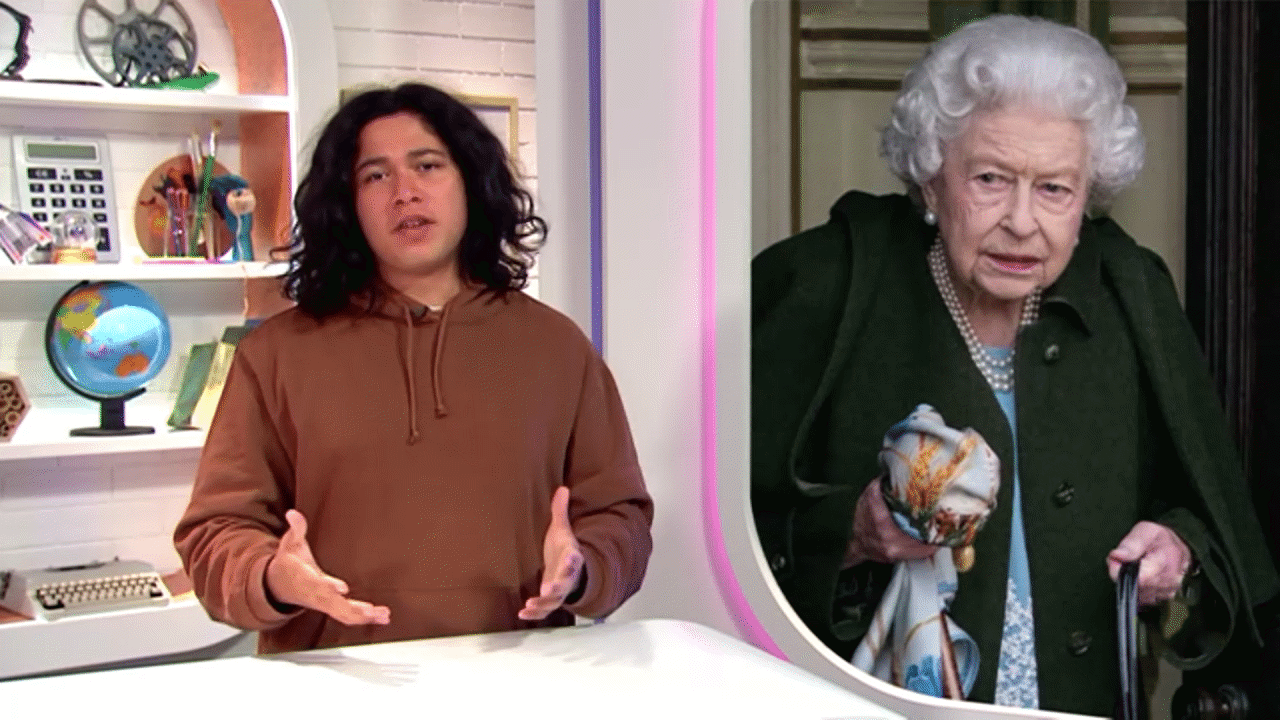 Queen Tests for COVID - The Queen has tested... - ClickView