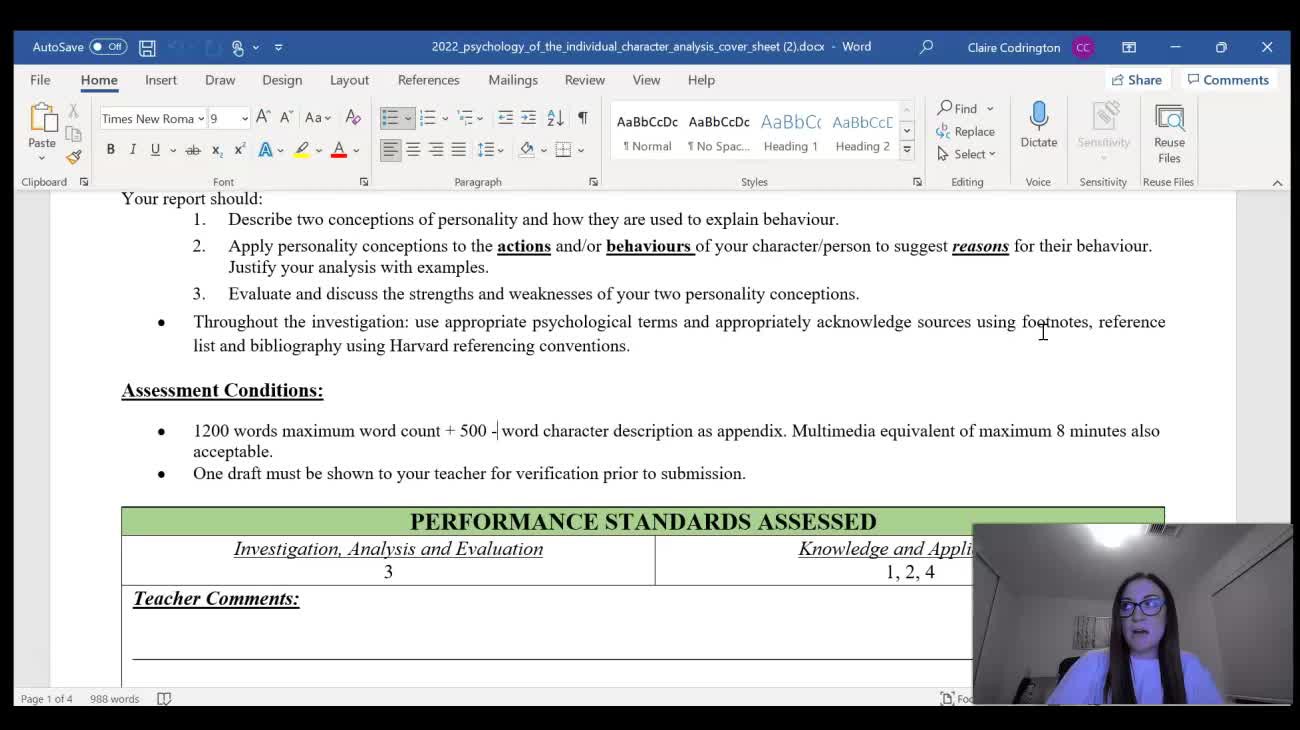 Psychology of the Individual - Media Character Analysis - Stage 2 Psychology - ClickView