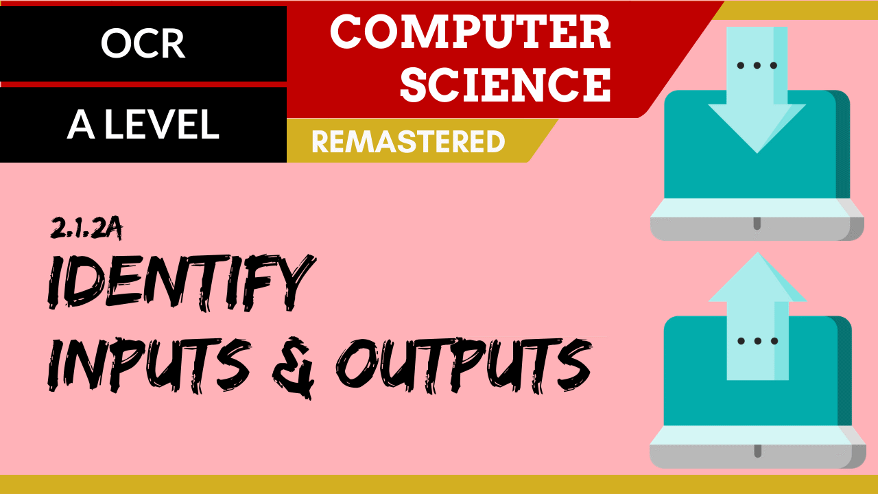 OCR A Level (H046-H446) Identify Inputs and Outputs - ClickView
