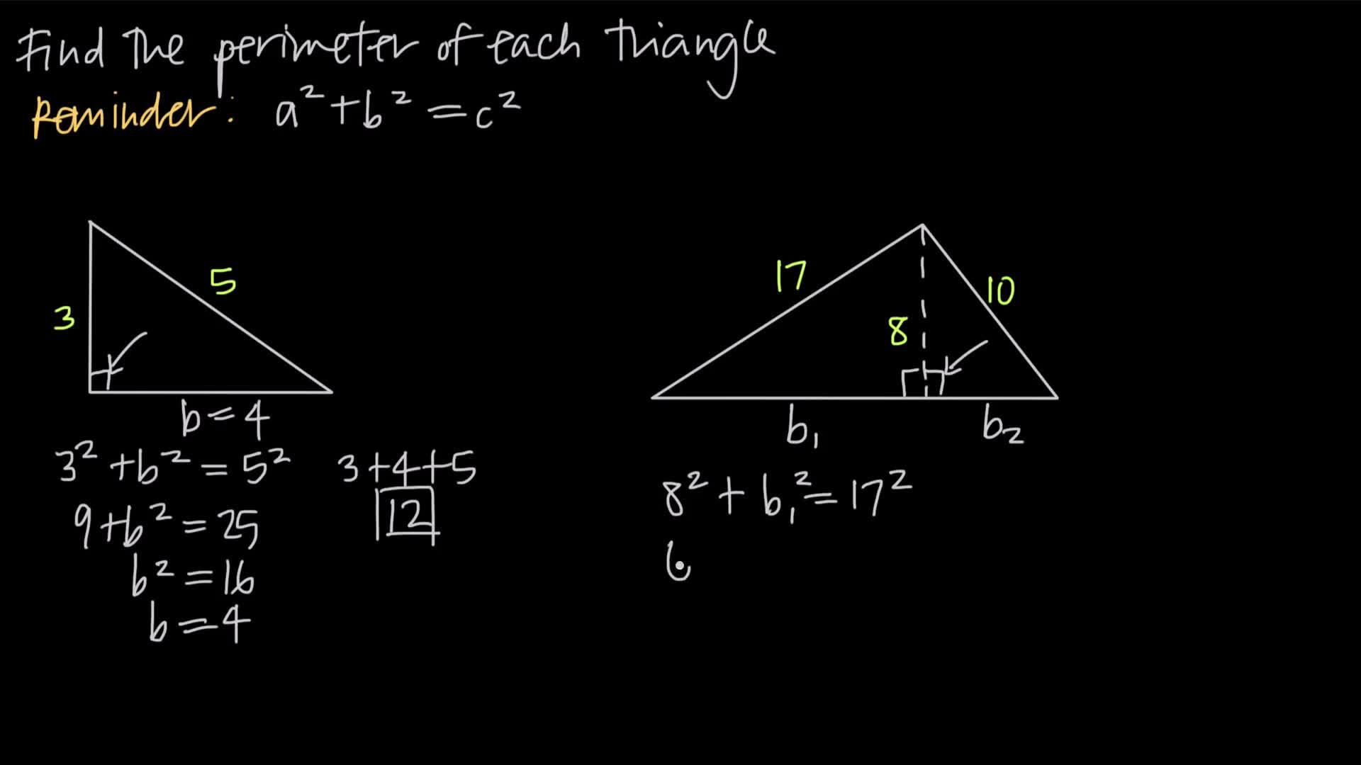 Perimeter of a Triangle Video & Resources | ClickView