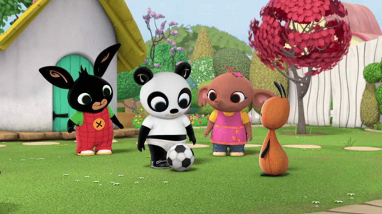 Ball - Bing, Sula and Pando are kicking the b... - ClickView