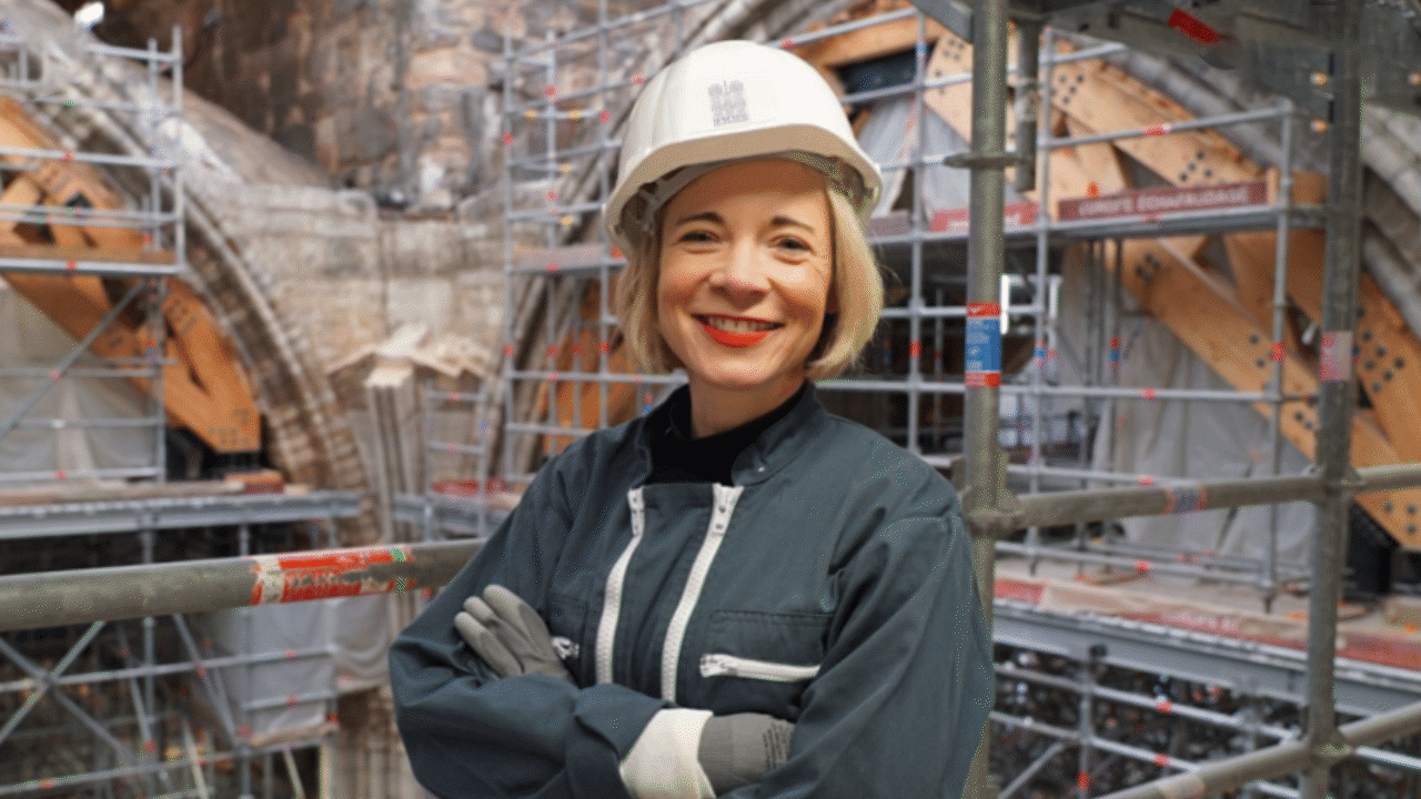 Rebuilding Notre Dame with Lucy Worsley - Airs 8:30 PM 5 Aug 2022 on SBS ONE HD - ClickView