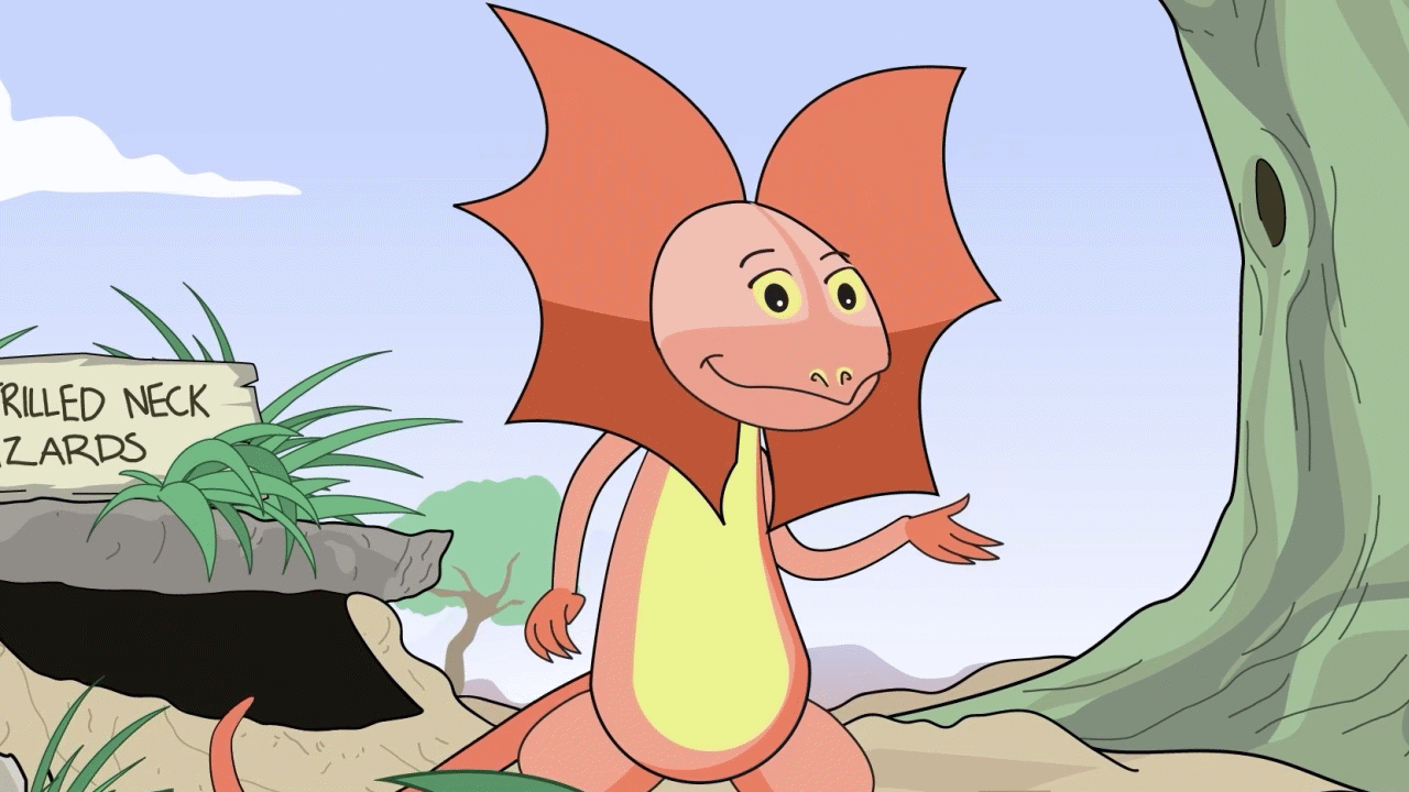 Dusty the Frilled Neck Lizard: I Trust my Feelings - ClickView