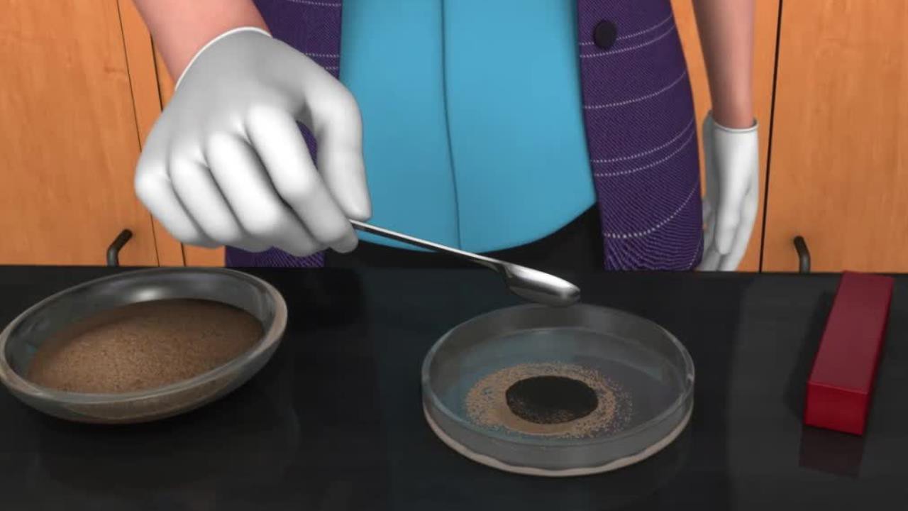 Separation of Solid Mixtures: Magnetic Separation Technique | ClickView