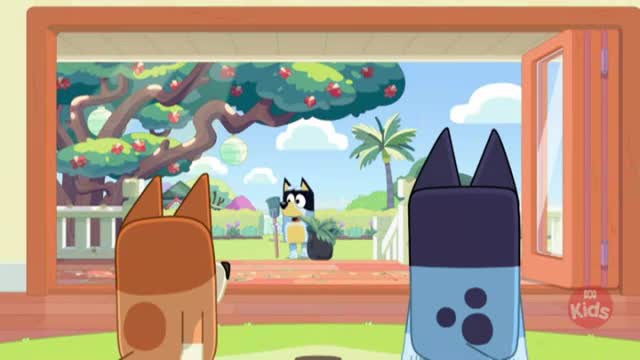 Bluey-ws1 - (AD) During a game of Queens, Blu... - ClickView